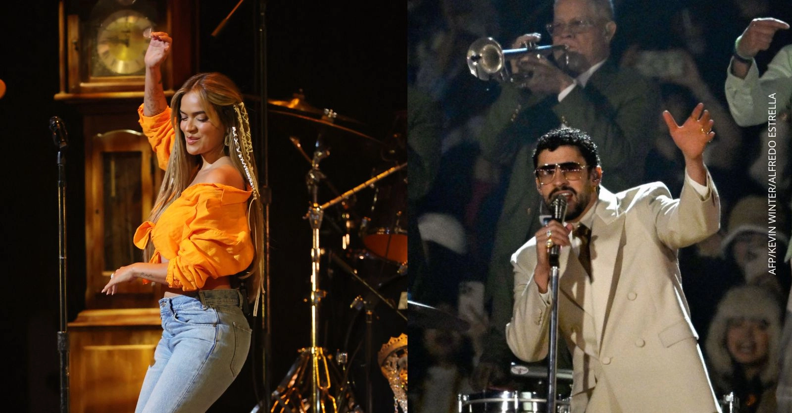 Karol G invitada al concierto de Bad Bunny en Medellín